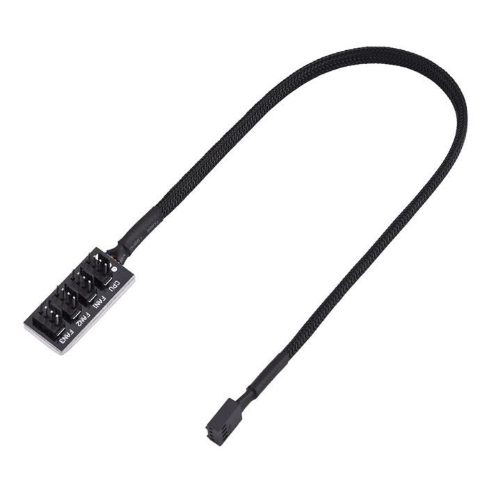 Fan Hub Für Cpu-Lüfter Pc-Lüfter Hub Pc 4-Pin Pwm Cpu Lüfter Splitter ...
