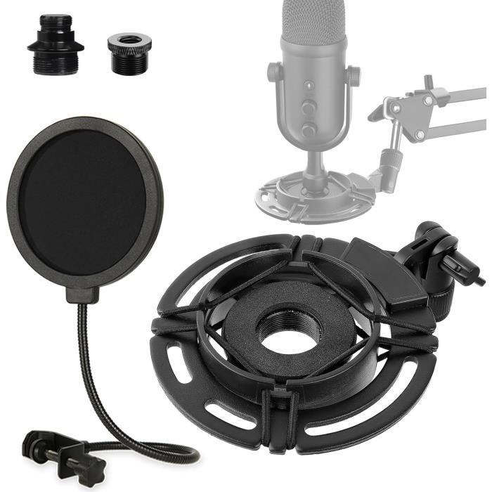 Razer Seiren V2 Pro Suspension Antichoc, Professionnelle Support ...