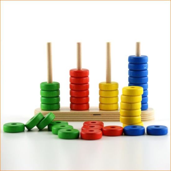 Dida - Abaque en bois - Jeu pour le calcul mathématique abacus vertical 4 - Cdiscount Jeux - Jouets