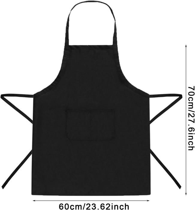 2 Pack Tabliers de Cuisine Etanche Rglable Cuisson Domicile Tabliers ...