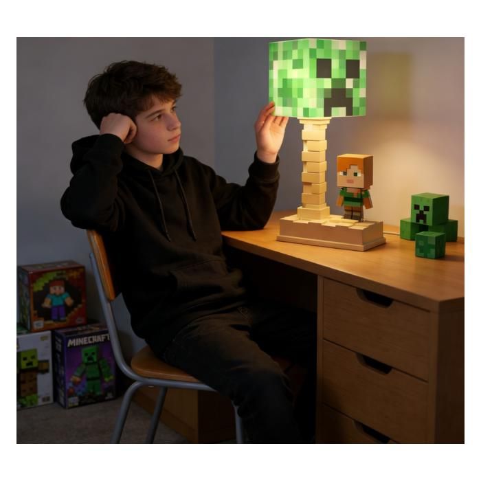 Veilleuse - Lampe décorative en forme de bloc - Lampe d'ambiance pour ...