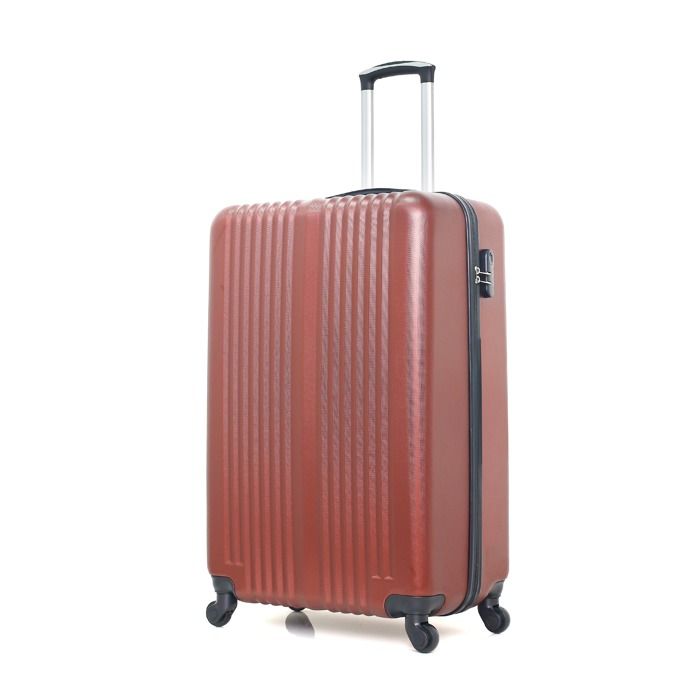 Valise Cabine LIPARI 55 cm 4 Roues - rouge - HERO 55x35x21cm