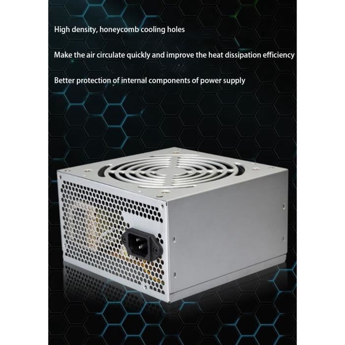Alimentation ATX 200W Alimentation pour Ordinateur de Bureau ...