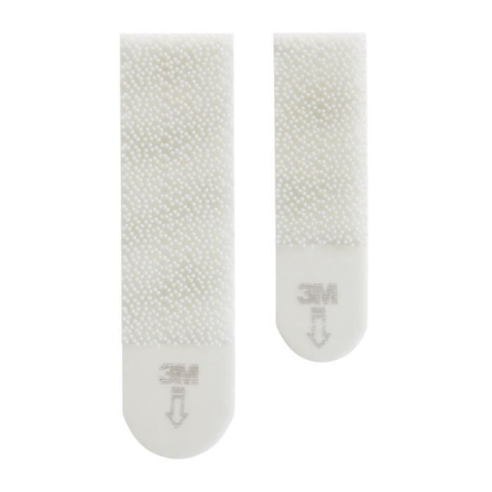 3M Languettes fixation tableau assortiment - Blanc - 18PM + 16MM ...