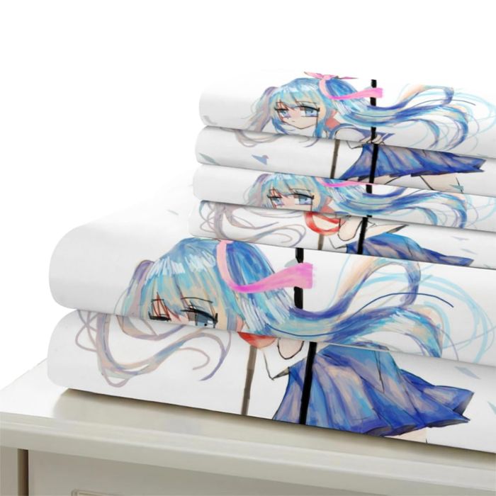 140 x 200 cm 3D Printed Fan Anime Otaku Bedding Set for 1 People ...
