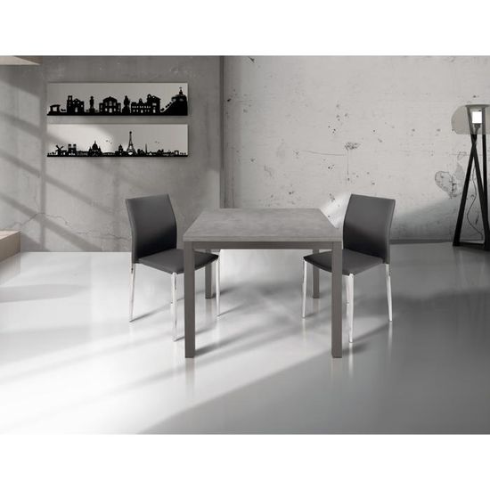 Table Carree Extensible 90x90