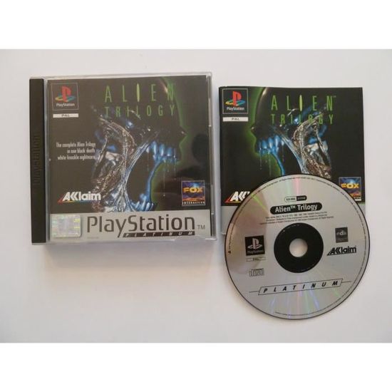 ALIEN TRILOGY PLAYSTATION - Cdiscount Jeux vidéo
