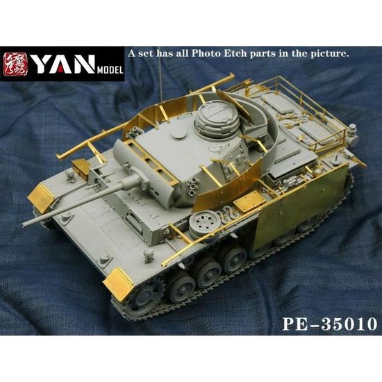 CRAZE Yan Model PE-35010 1/35 Pz.Kpfw.III Ausf.M Detail Up Set pour ...