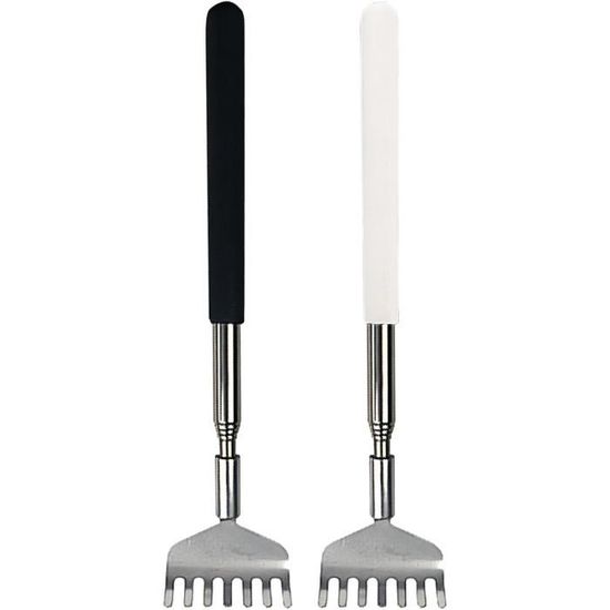 Grattoir Dos Télescopique - SSS - 2pcs - Griffes polies - Acier durable ...