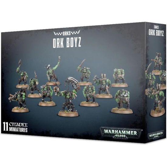 Warhammer 40k - Orks Boyz (2018) - Cdiscount Jeux - Jouets