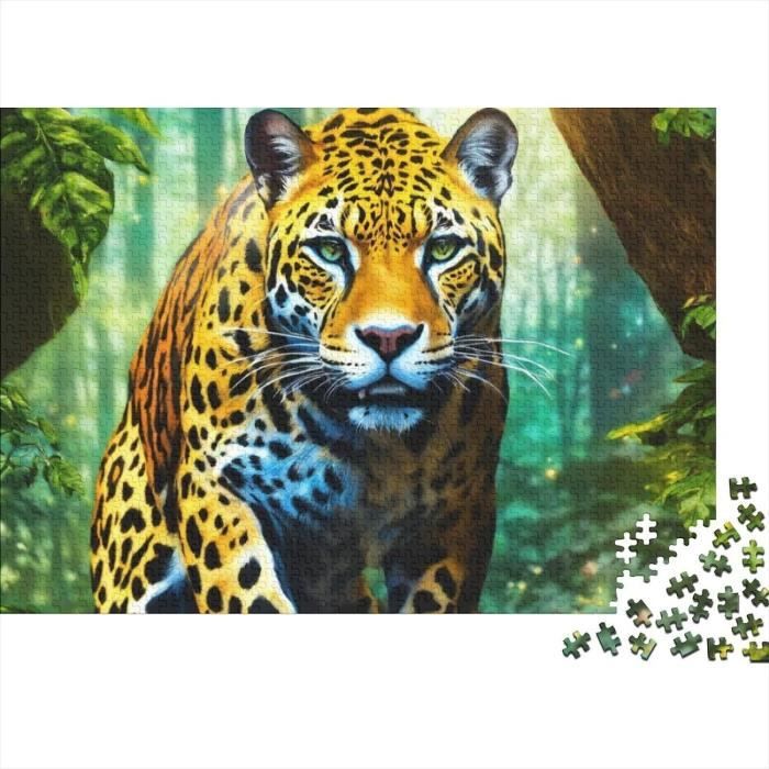 Le Léopard Puzzles Pour Adolescents Adultes 1000 Pieces Animaux De La ...