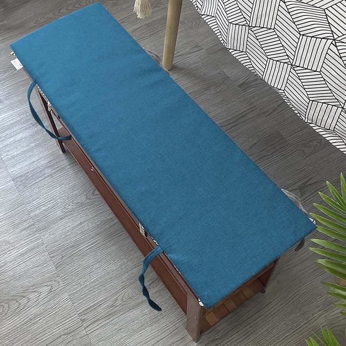 Coussin de banc 2 ou 3 places, 3-5 cm d'épaisseur pour banc de jardin ...
