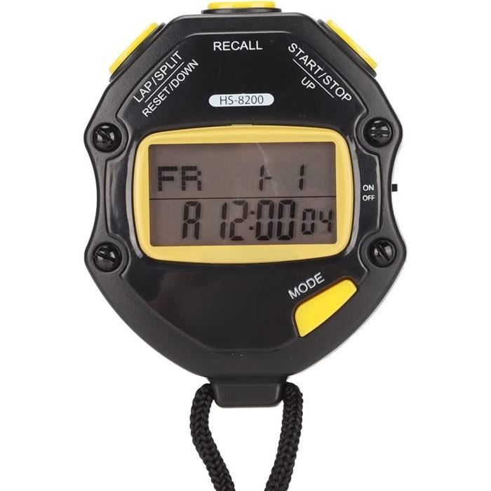 LI-Chronomètre de Sport électronique Multifonction avec Unité 0,01 S ...