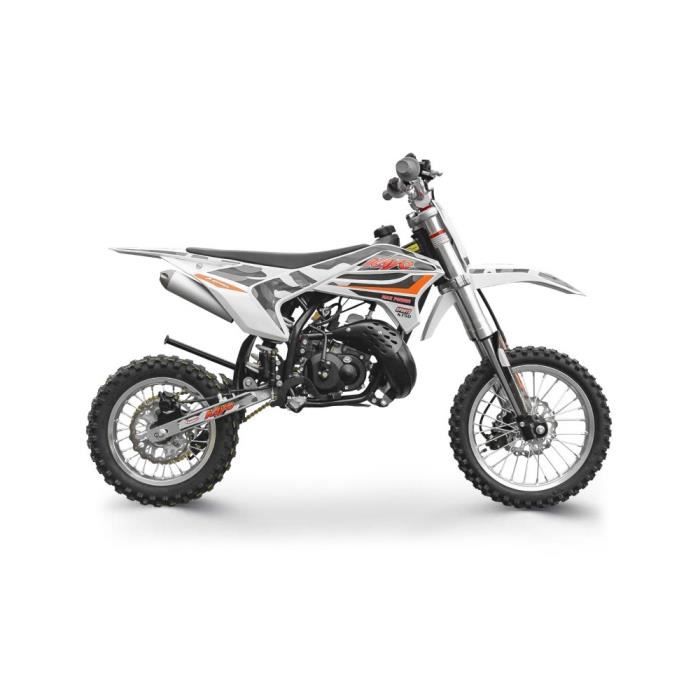 Motocross enfant 50cc 9.5cv KAYO KT50 12/10 - Cdiscount Jeux - Jouets
