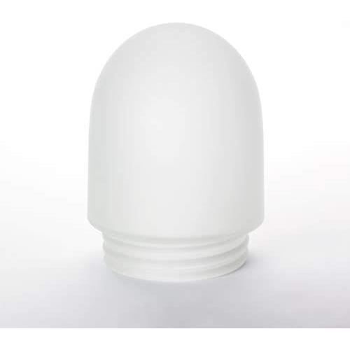 Abat-jour en verre de rechange mat - Structure en verre fileté ...