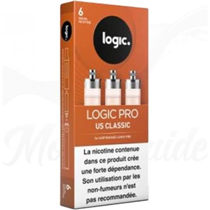 3 Cartouches US CLASSIC - Recharges Logic Pro 12 mg - Cdiscount Au ...