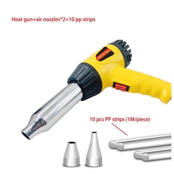 Poste a souder,Chalumeau à souder pour pare-choc de voiture, 750W, outil de soudage à Air chaud ...