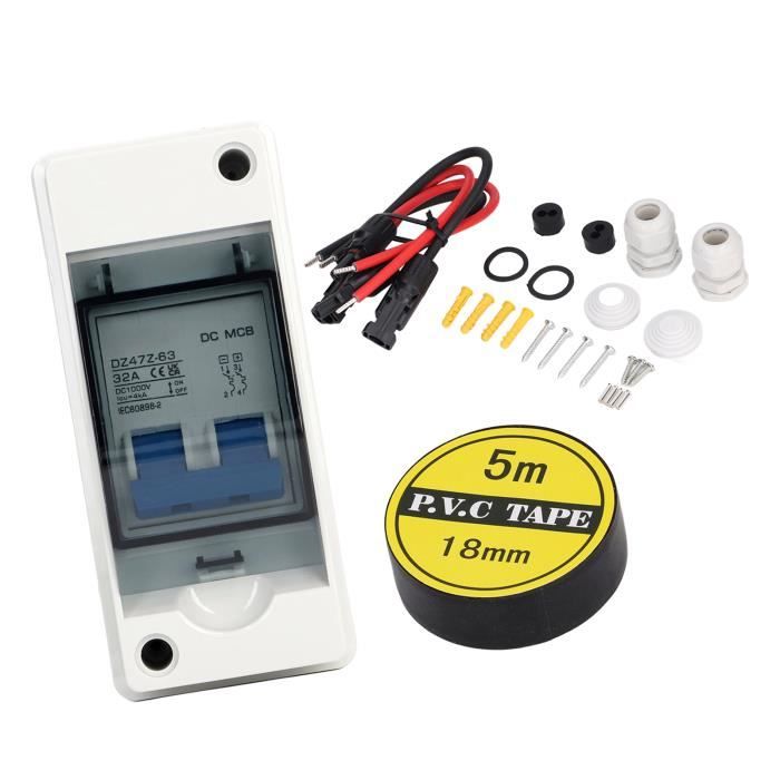 Cikonielf mini disjoncteur de boîte de distribution Mini disjoncteur avec boîte de jonction IP65 ...