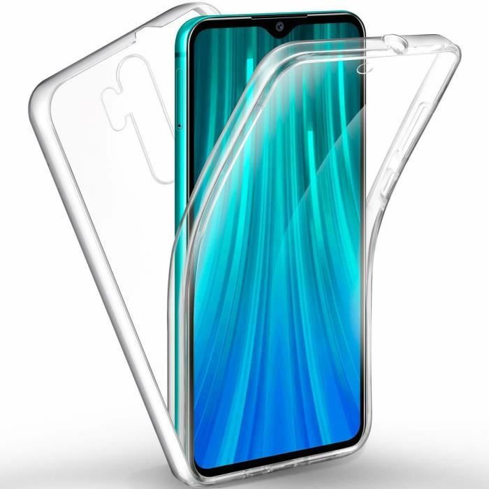 COPHONE® Coque 360 Compatible Xiaomi Redmi Note 8 Pro 100% Transparente ...