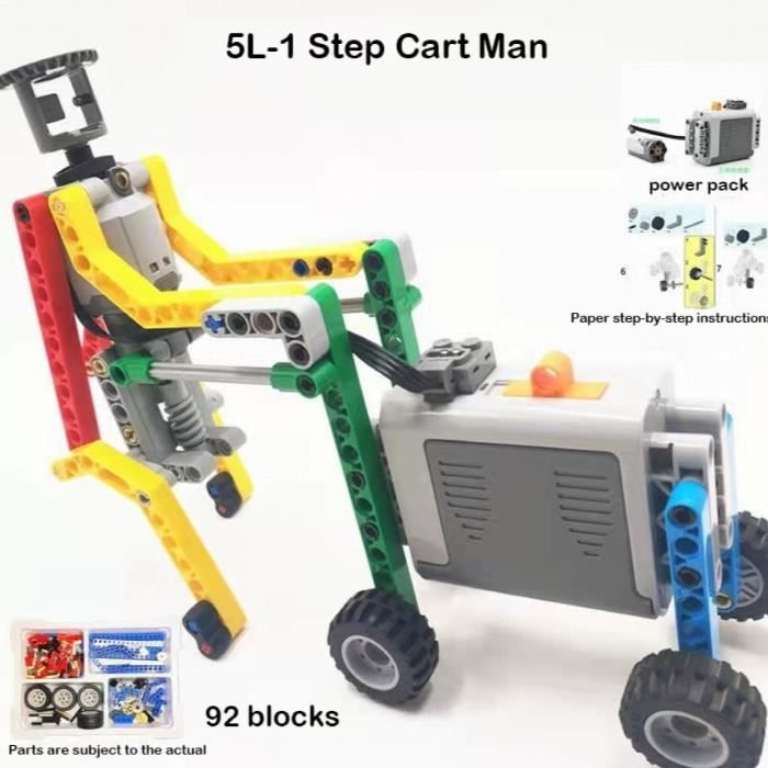 9686 Pièces techniques Technologie Pièces MOC Boîtier M-Motor PF Compatible Tous avec Kit de ...