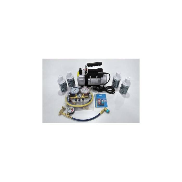 Kit Pompe A Vide Recharge Clim Auto Et Maison | Ventana Blog