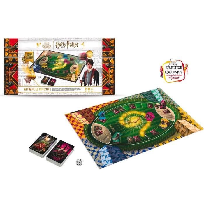 Jeu de carte Harry Potter Attrape le Vif d'Or France Cartes - Blanc ...