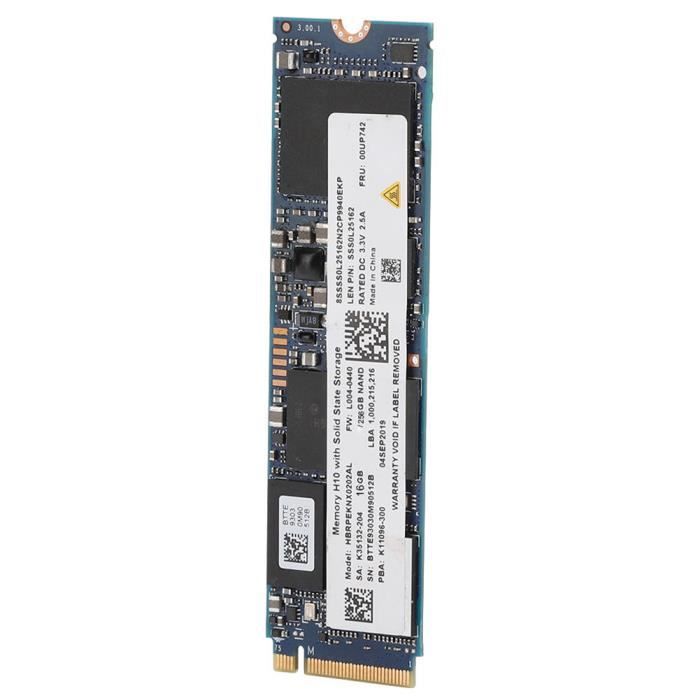 GOTOTOP mémoire M.2 PCIe Pour Intel Optane Memony H10 avec SSD de ...