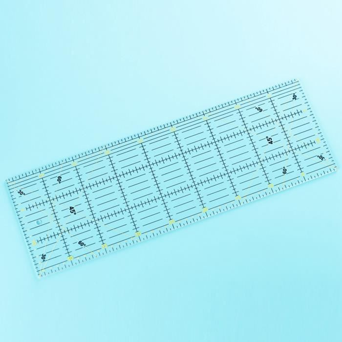 Règle de courtepointe Règle de Couture Règle de Matelassage Acrylique ...