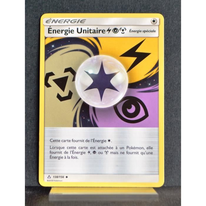 Carte Pokémon 138-156 Énergie Unitaire SL5 - Soleil et Lune - Ultra Prisme NEUF FR - Cdiscount ...
