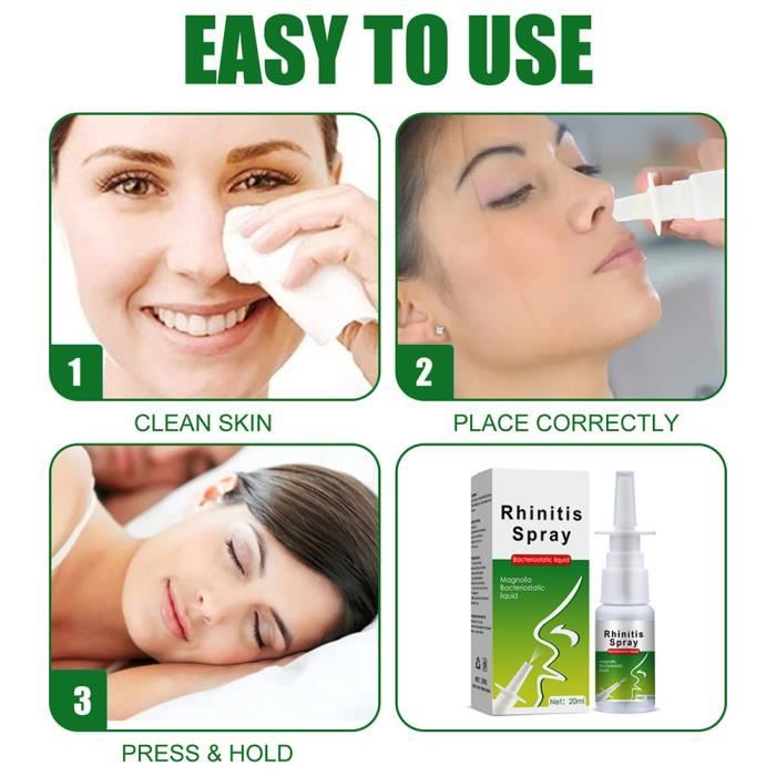 LEX Spray nasal pour le nez Spray nasal aux herbes traditionnelles ...