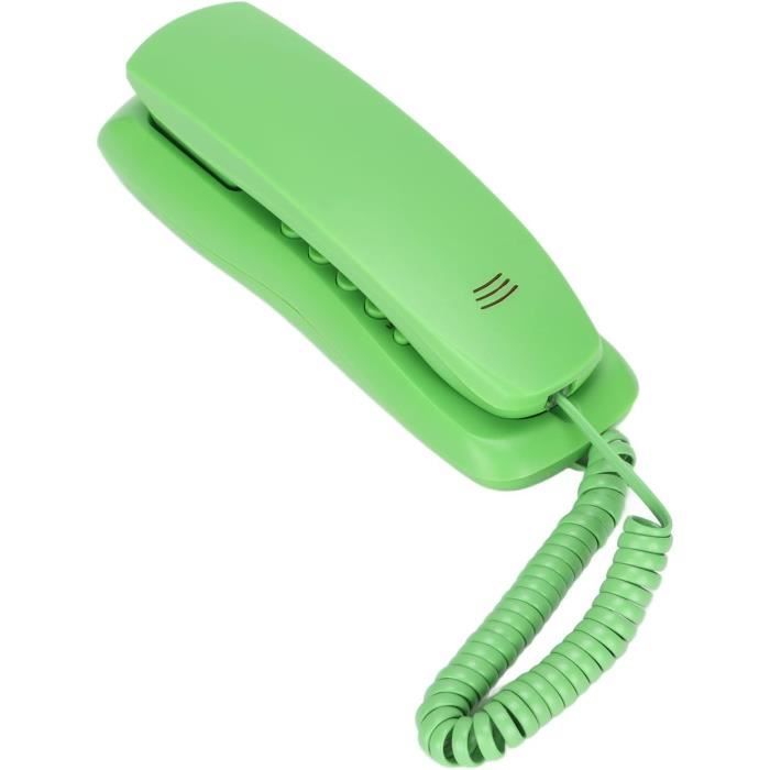 Téléphone Filaire Téléphone Fixe Abs Kxt628 Téléphone D'Hôtel Mur Téléphone Filaire De Bureau ...