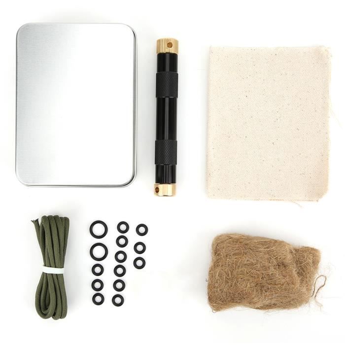 VBESTLIFE Outil d'allumage du feu Torches de compression d'air Piston d ...