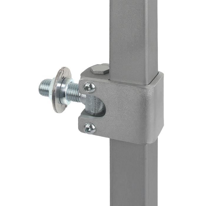 Pivot réglable tube carré Tube carré en mm 50 Charge en kg 400 ...
