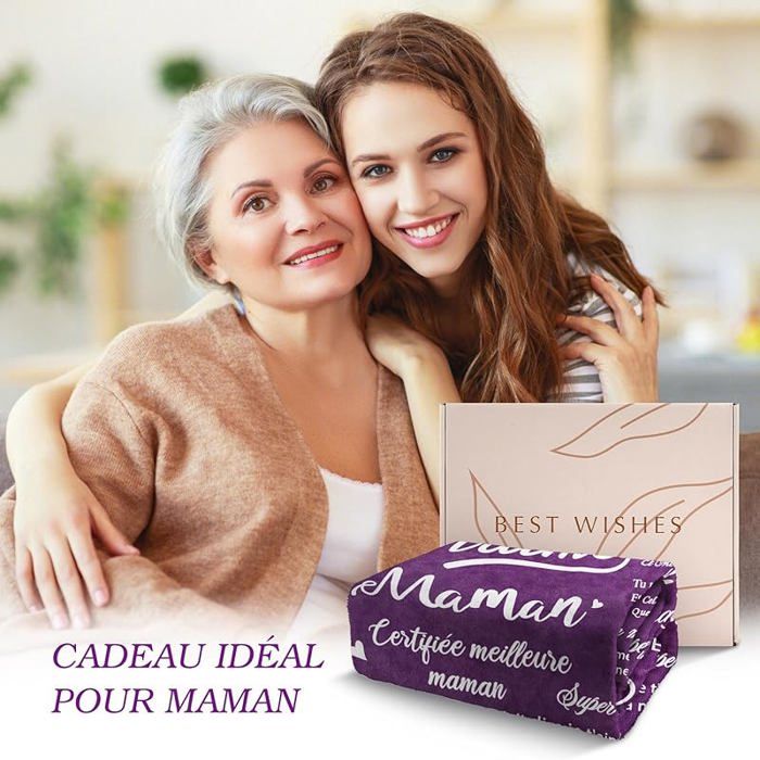 Cadeau Fete des Meres,Cadeau Maman,Pid Couverture Poire Cadeaux ...