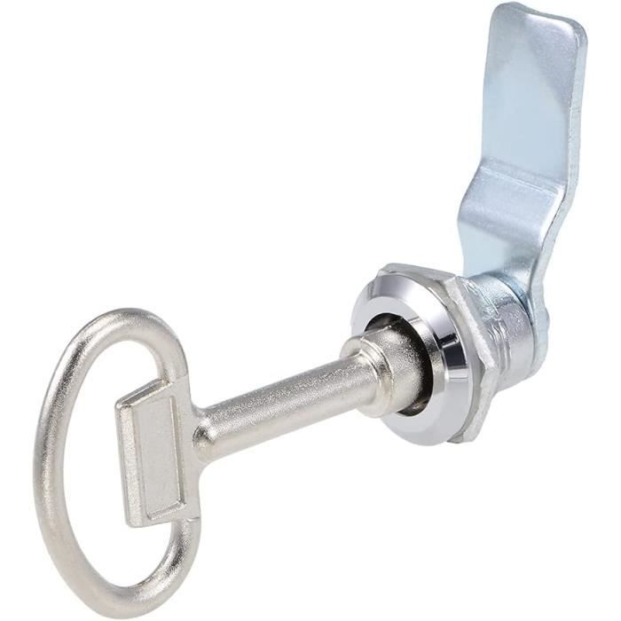 Verrou Clé Triangle Serrure Tubulaire 1Paquet[852] - Cdiscount Bricolage