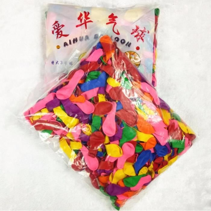 Getek eau Ballons Joyeux Anniversaire incroyable 500pcs Couleur ...