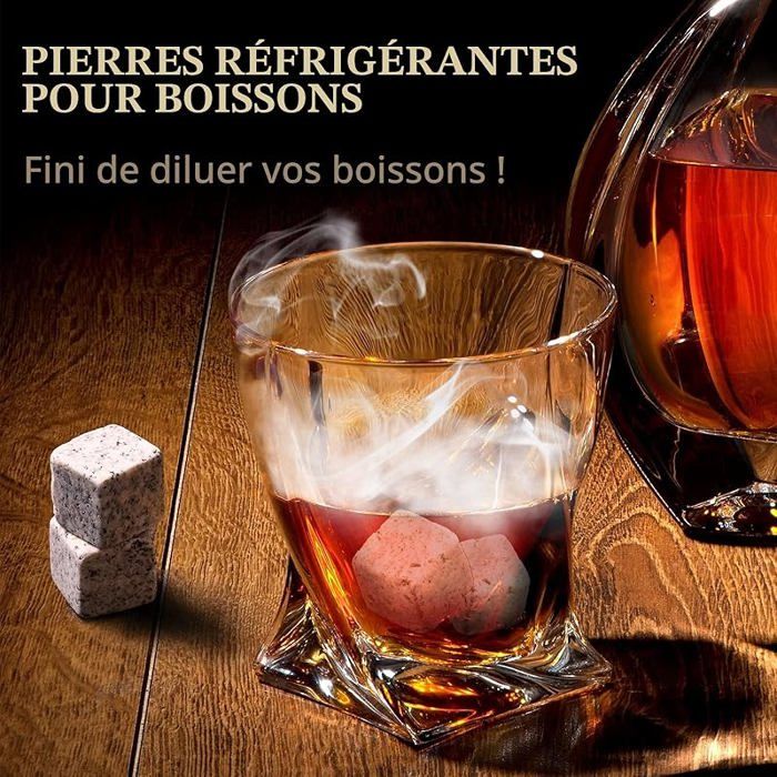 Set de Cocktail Smoker Fumoir à Whi avec 6 Bois Aromatiques Torche et 4 ...