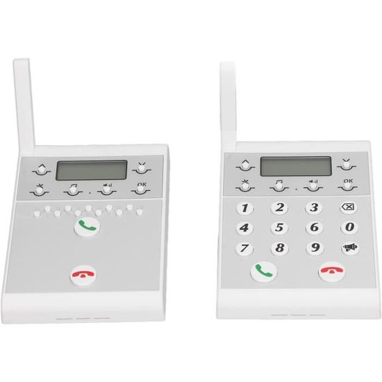 Téléphone Interphone Sans Fil, Full Duplex 410Mhz-460Mhz Smart ...