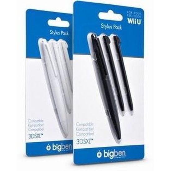 PACK DE 3 STYLETS TACTILES / Accessoire Wii U - Cdiscount Informatique