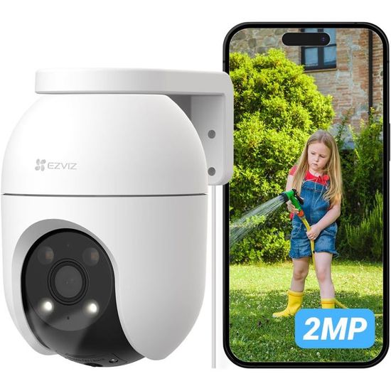 EZVIZ C8c 2MP Camera Surveillance WiFi Extérieure à 360° avec Suivi ...