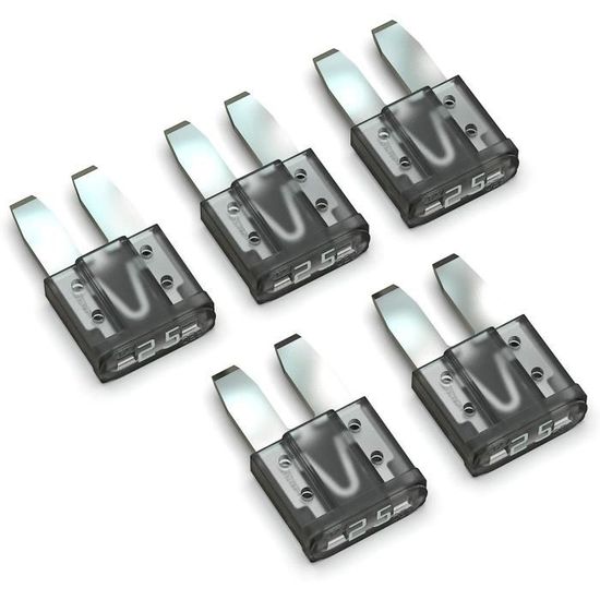 Mini Fusibles Pour Auto - 2 À Lame Mikroto Ii 5a 30a Fusible Enfichable ...