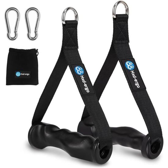 2 Pcs De Poignées De Résistance Poignée De Tirage Musculation ...