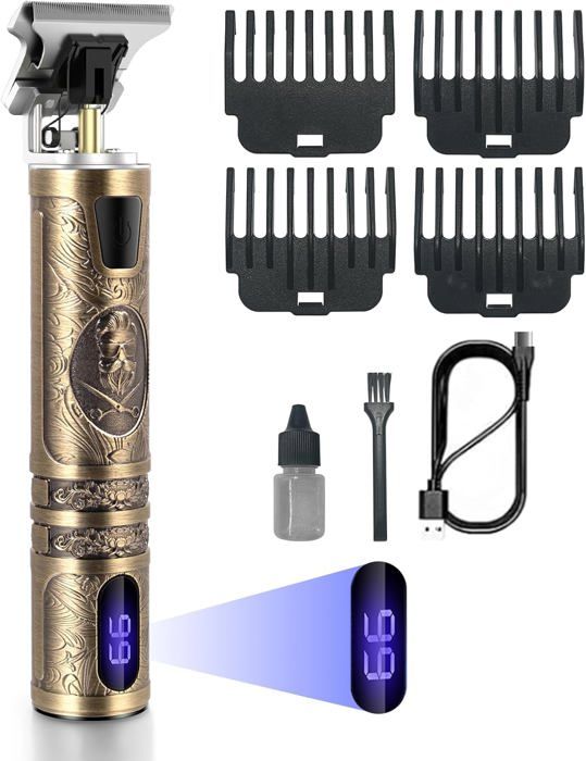 Tondeuse Cheveux Hommes,Tondeuse Barbe Kit Homme Electriques Tondeuse Cheveux Rasoir ...