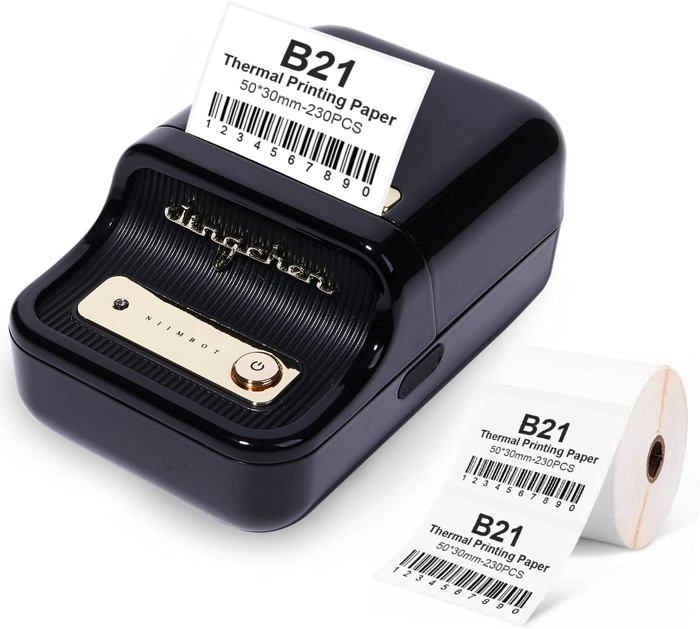 Smart Label Maker B21 Avec 230 Étiquettes Bluetooth Thermique Prix ...