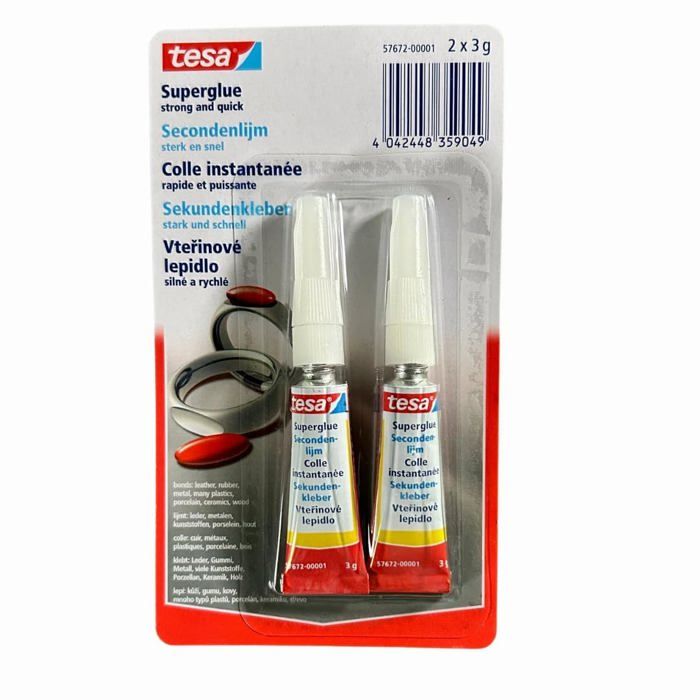 Colle forte,super glue,colle instantanée 2 x 3gr,2 tubes - Cdiscount ...