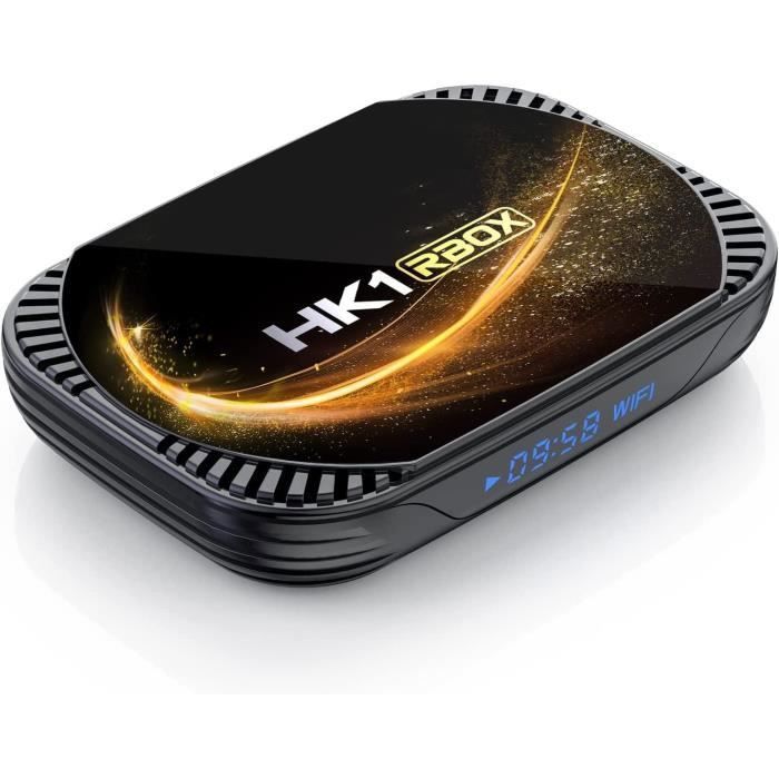 Android Smart TV Box 11.0, 8K 4 Go De RAM-128 Go De ROM 3D Haute ...
