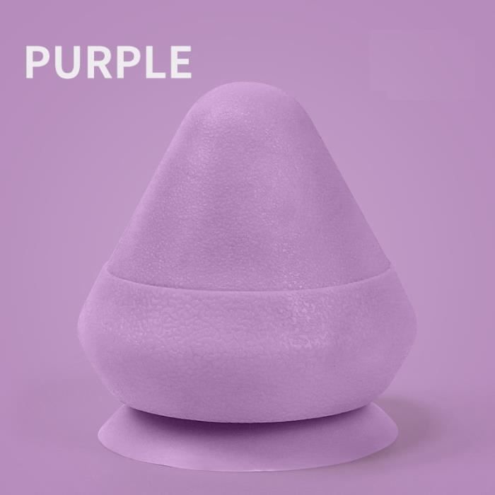 Violet-Cône de massage en silicone, boule'adsorption solide, Psoas ...