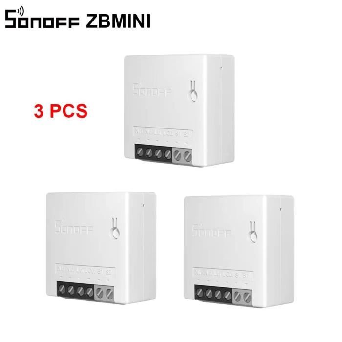Module d'interrupteur intelligent SONOFF ZBMINI Zigbee,interrupteur de ...