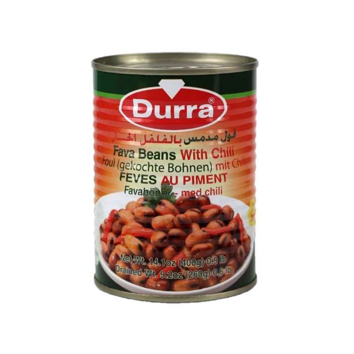 Durra - Fève foul medammes chili - Boîte 400g - Cdiscount Au quotidien