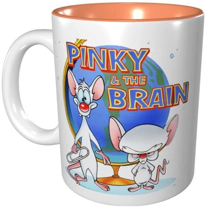 KEROTA Pinky and The Brain Color Mug Tasse en porcelaine Tasse 330 ml ...